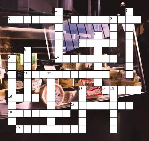 Puzzles – Types of artisanal cheeses